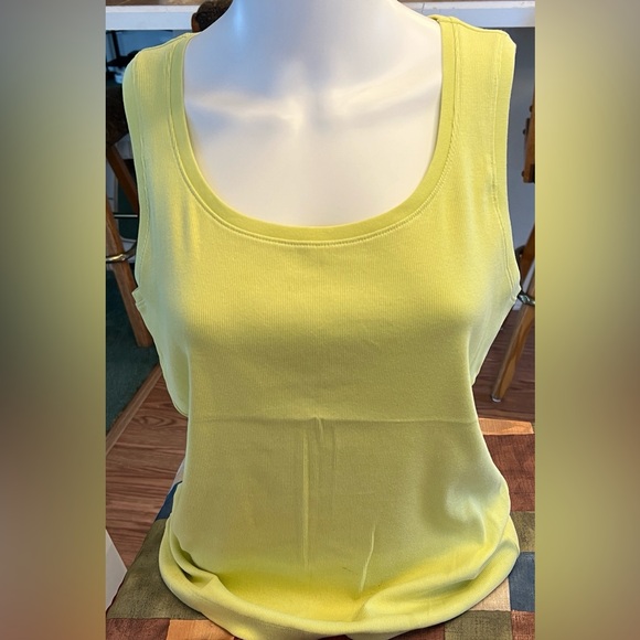 Chico's | Tops | Chicos Bright Yellow Tank Top Nwt | Poshmark